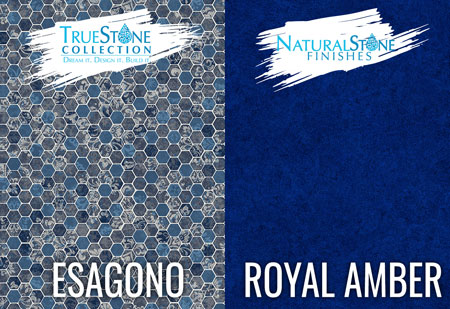 Royal Amber for TrueStone Esagono - GLI Pool Products